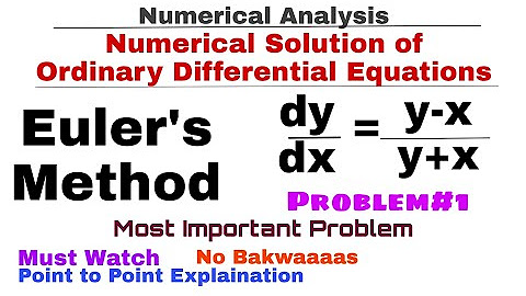 Modified Euler's Method (Numerical Methods) - YouTube