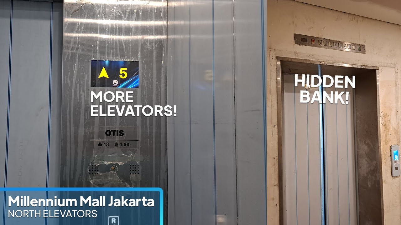 More Brand New OTIS Elevators - Millennium Mall Jakarta, Senen (North) - YouTube