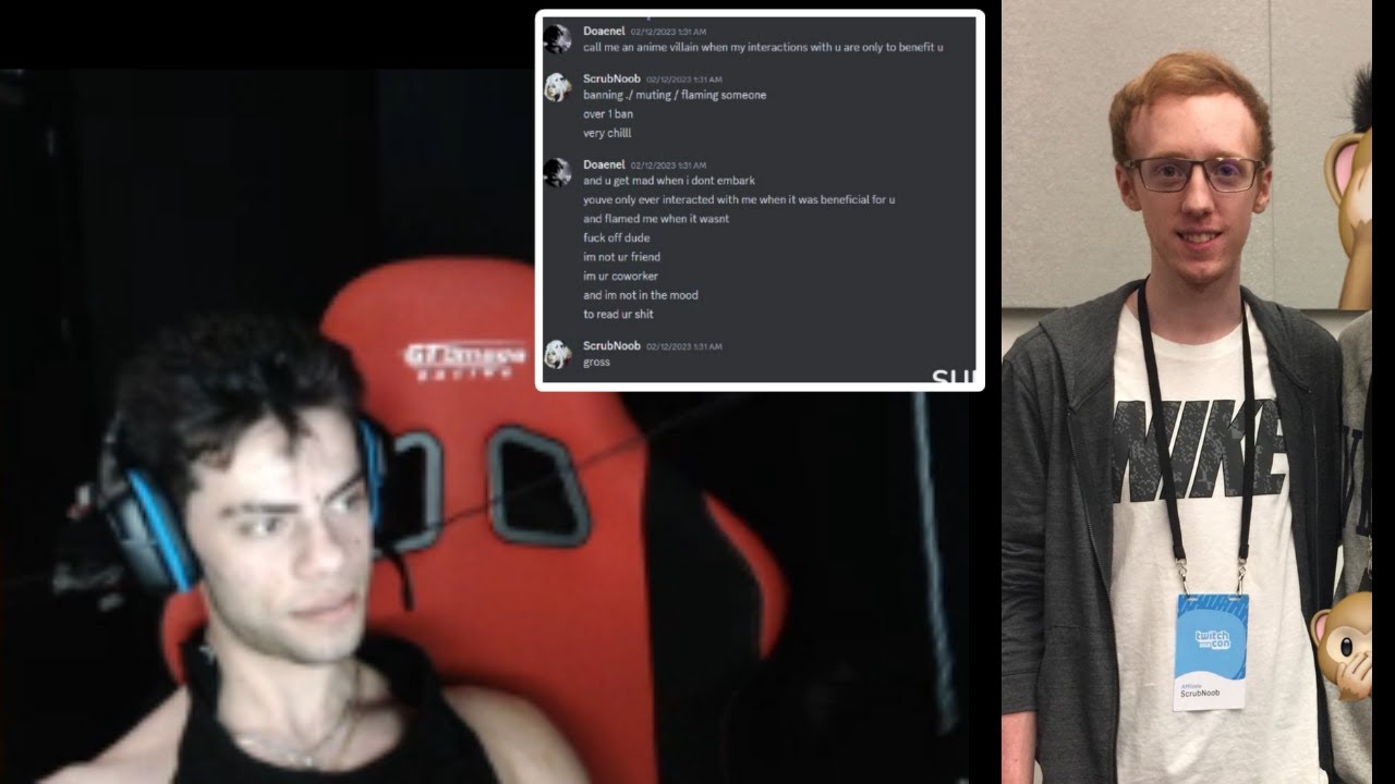 Dantes About The Drama Between Him and Scrubnoob - YouTube