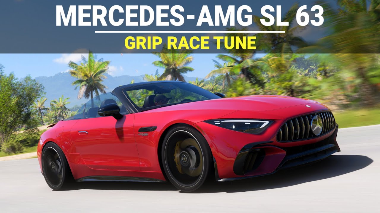 Forza Horizon 5 - 2021 Mercedes-AMG SL 63, FH5 Grip Race Build, Tune ...