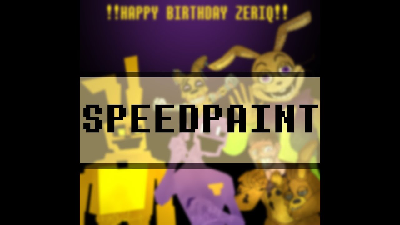 BIRTHDAY GIFT! @Zeriq {Speedpaint} - YouTube