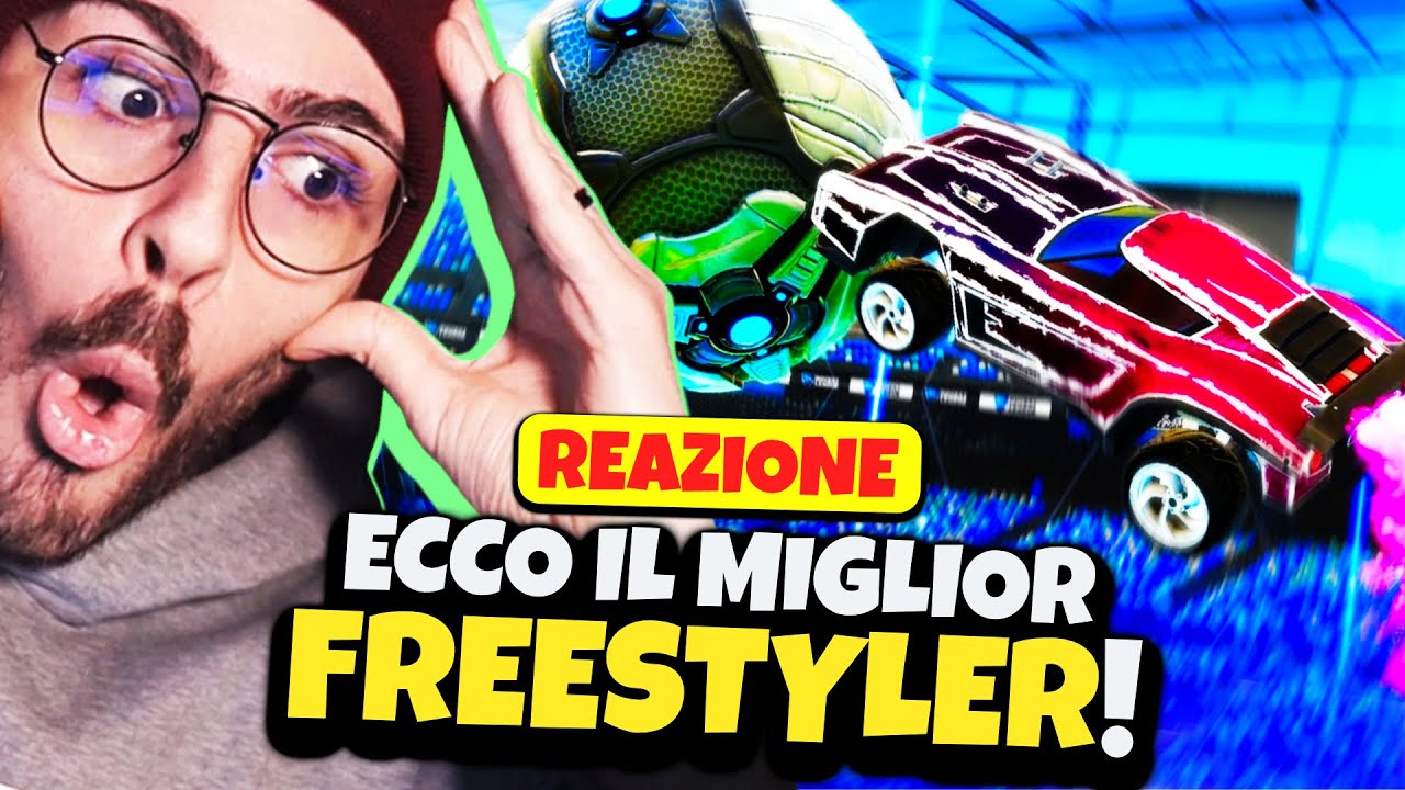 REAGIAMO al MIGLIOR FREESTYLER su RL!!! - Rocket League ITA Reazione ...
