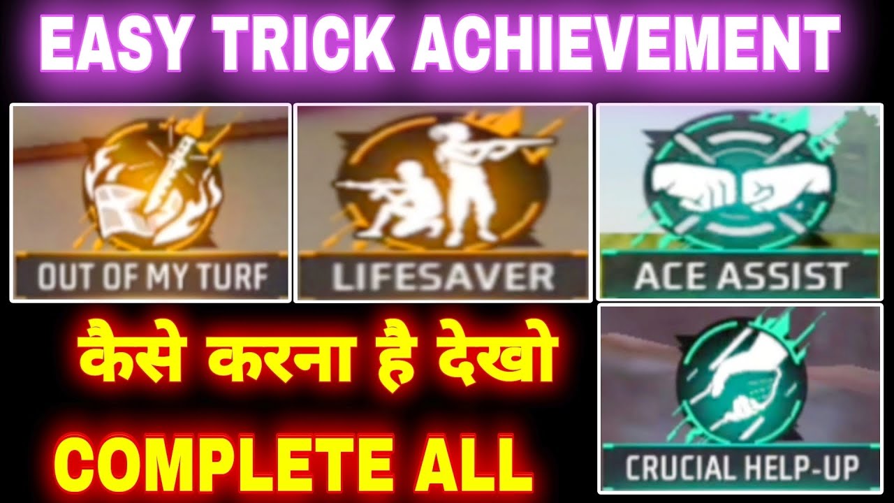 How to Complete Achievement mission || How to complete all Achievement ...