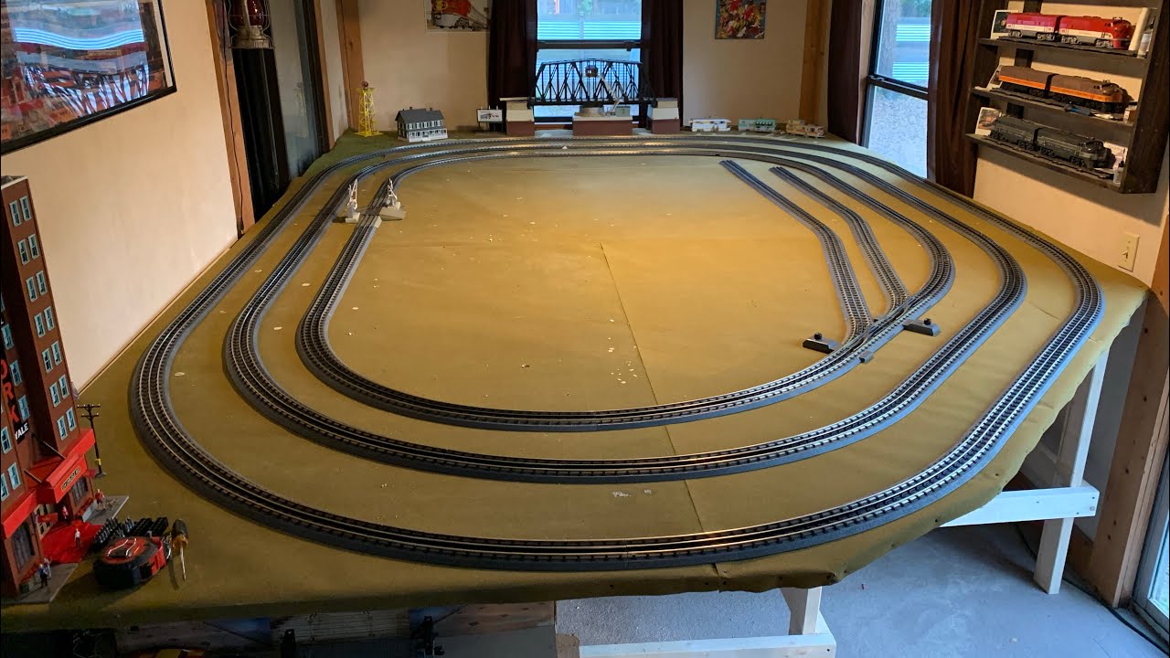 Lionel/MTH O Gauge Layout Expansion Part 2! - YouTube
