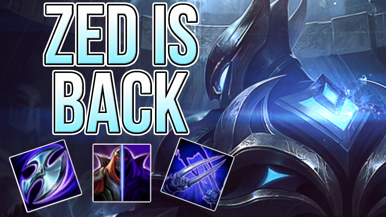Zed is finally BACK - Zed Full Gameplay [S7] - YouTube