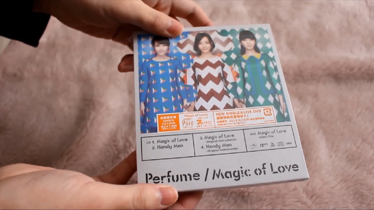 【開封動画】Perfume Magic of Love 初回限定盤 開封 Perfume Magic of Love First Press ...