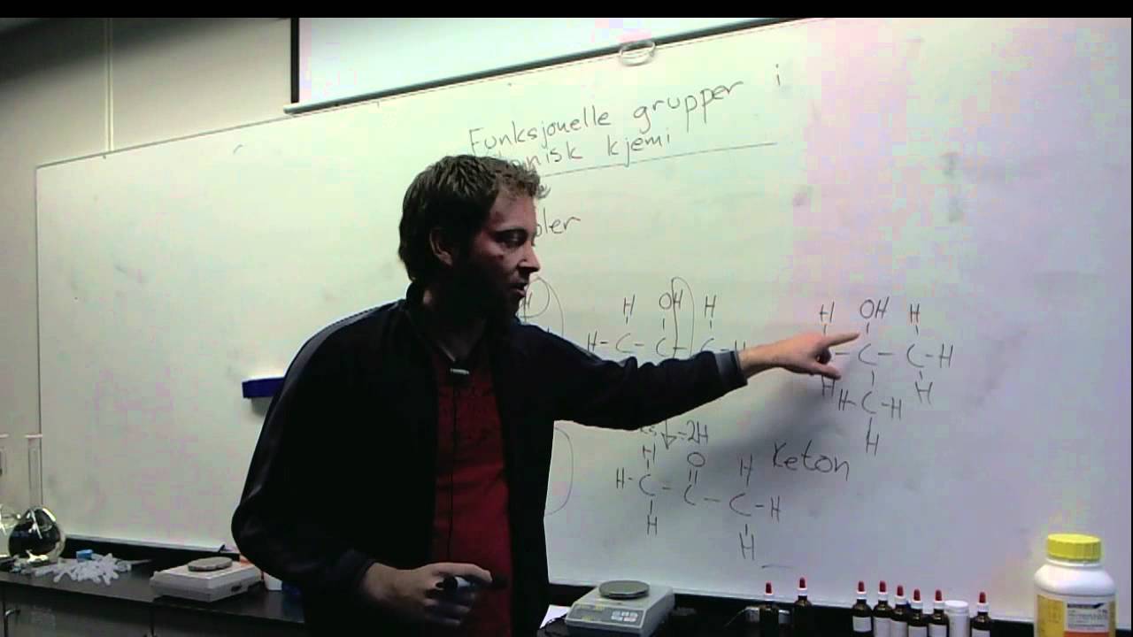 Funksjonelle grupper i organisk kjemi - YouTube