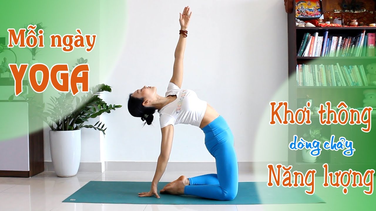 Yoga giãn cơ- khơi thông dòng chảy năng lượng| MsHuong Yoga - YouTube