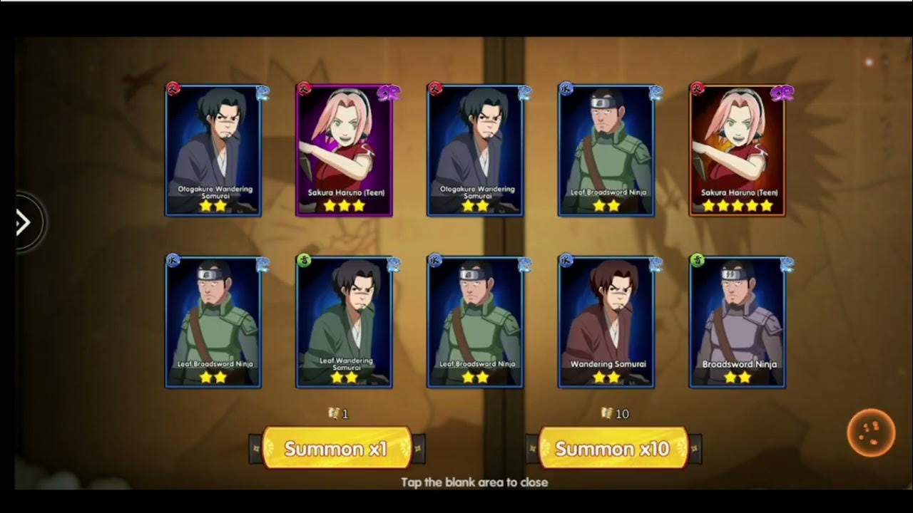 Best Summoning ever in Rasengan Rivals 400+ summons and summon event Top 1 - YouTube