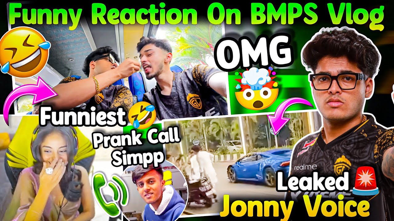 Funny Reaction On GodLike BMPS Vlog🤣 Prank Call Simpp😂 Jonathan Lambo ...