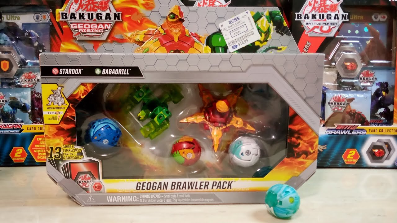 Bakugan Geogan Rising: Geogan Brawler Pack Unboxing & Review (Ventus ...