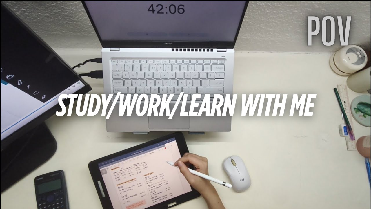 [14/05/25] POV Study/Work/Learn with me - YouTube