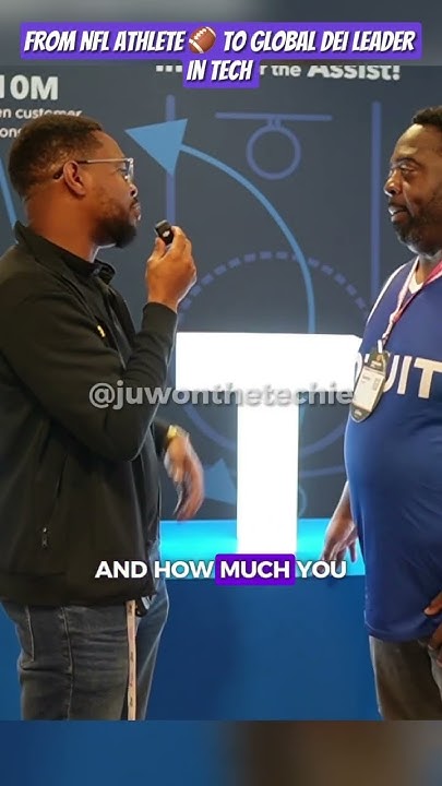 Former NFL Player shares how to get into tech - YouTube
