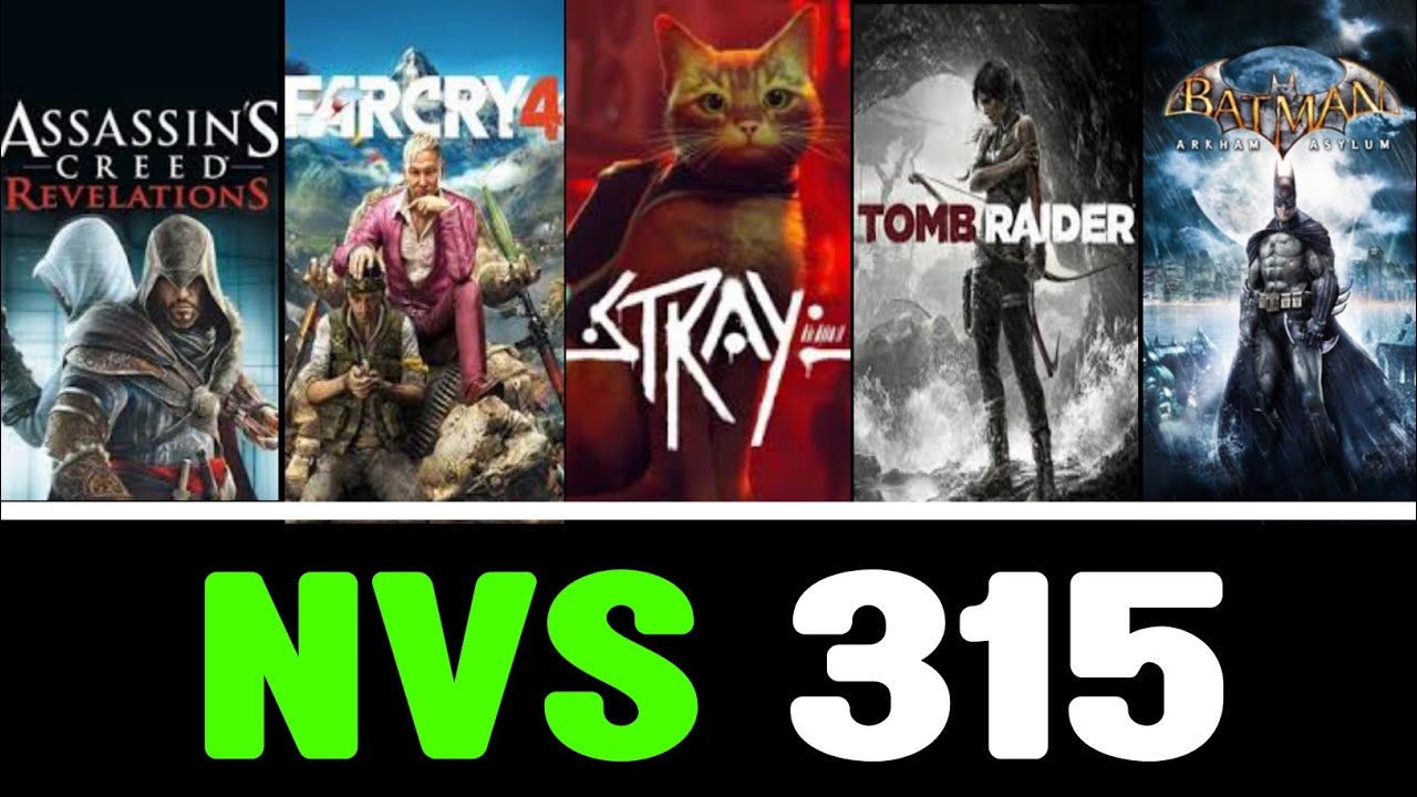 NVIDIA QUADRO NVS 315 | TEST 5 GAMES IN 2023 | i5 2400 + 8GB RAM - Part ...