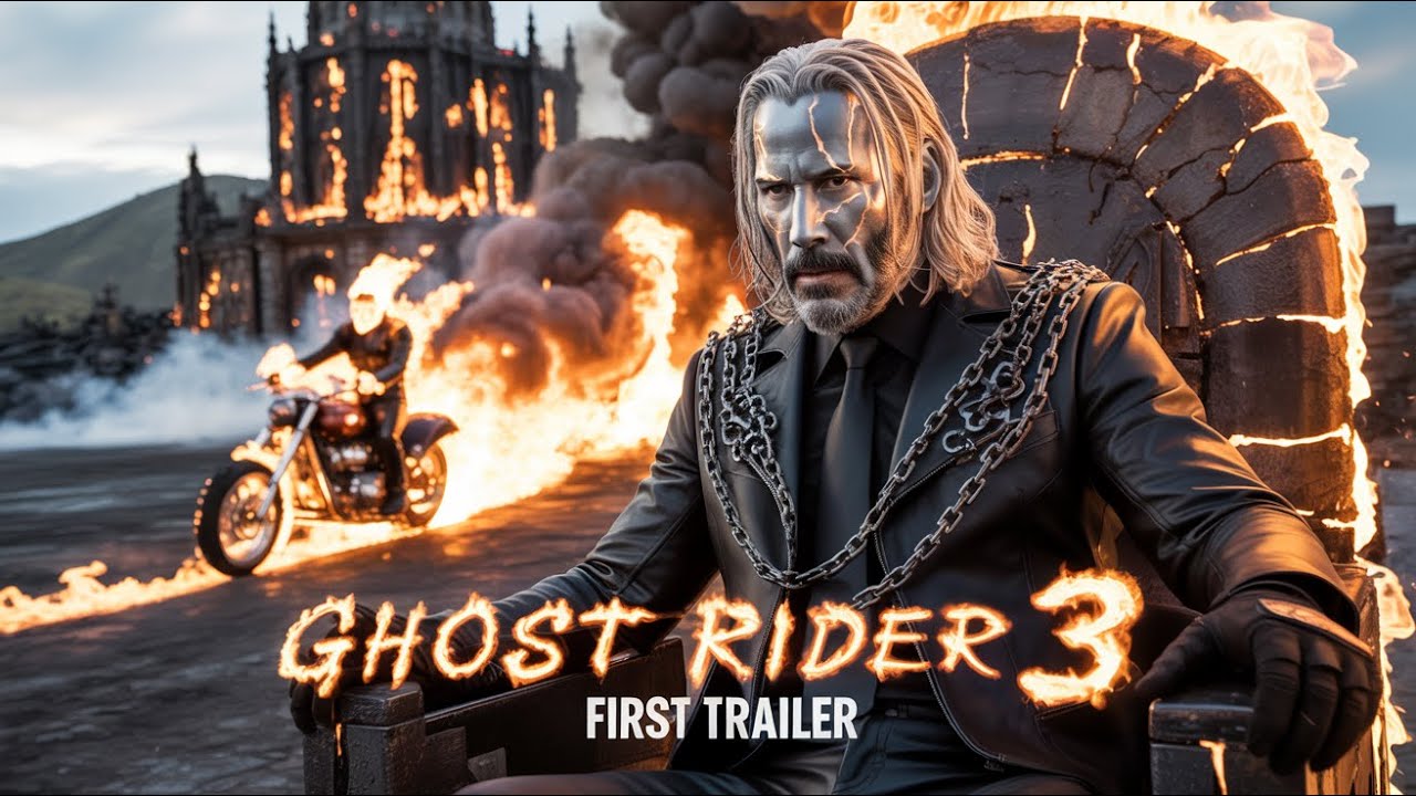 🔥 GHOST RIDER 3 (2026) – KEANU REEVES | First Trailer| Marvel Reboot🔥 ...