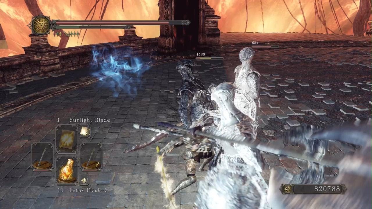 Dark Souls 2 Walking Through Ice - YouTube
