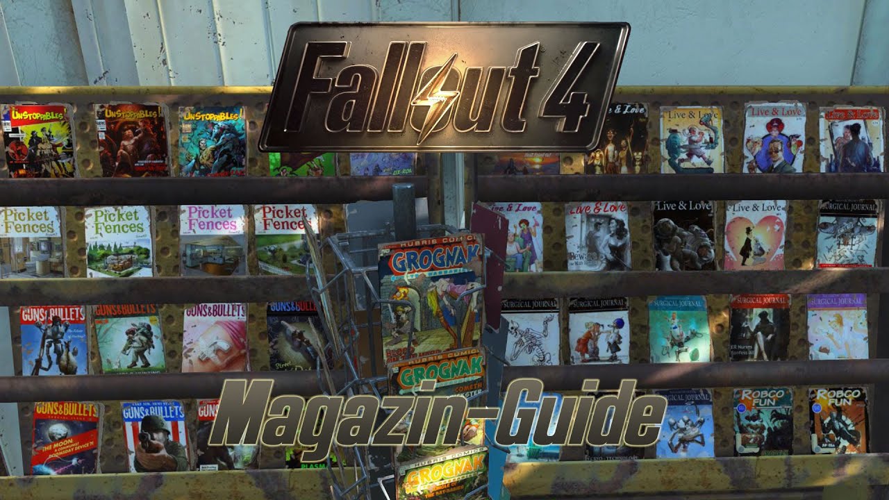 Fallout 4 Magazin Guides - YouTube