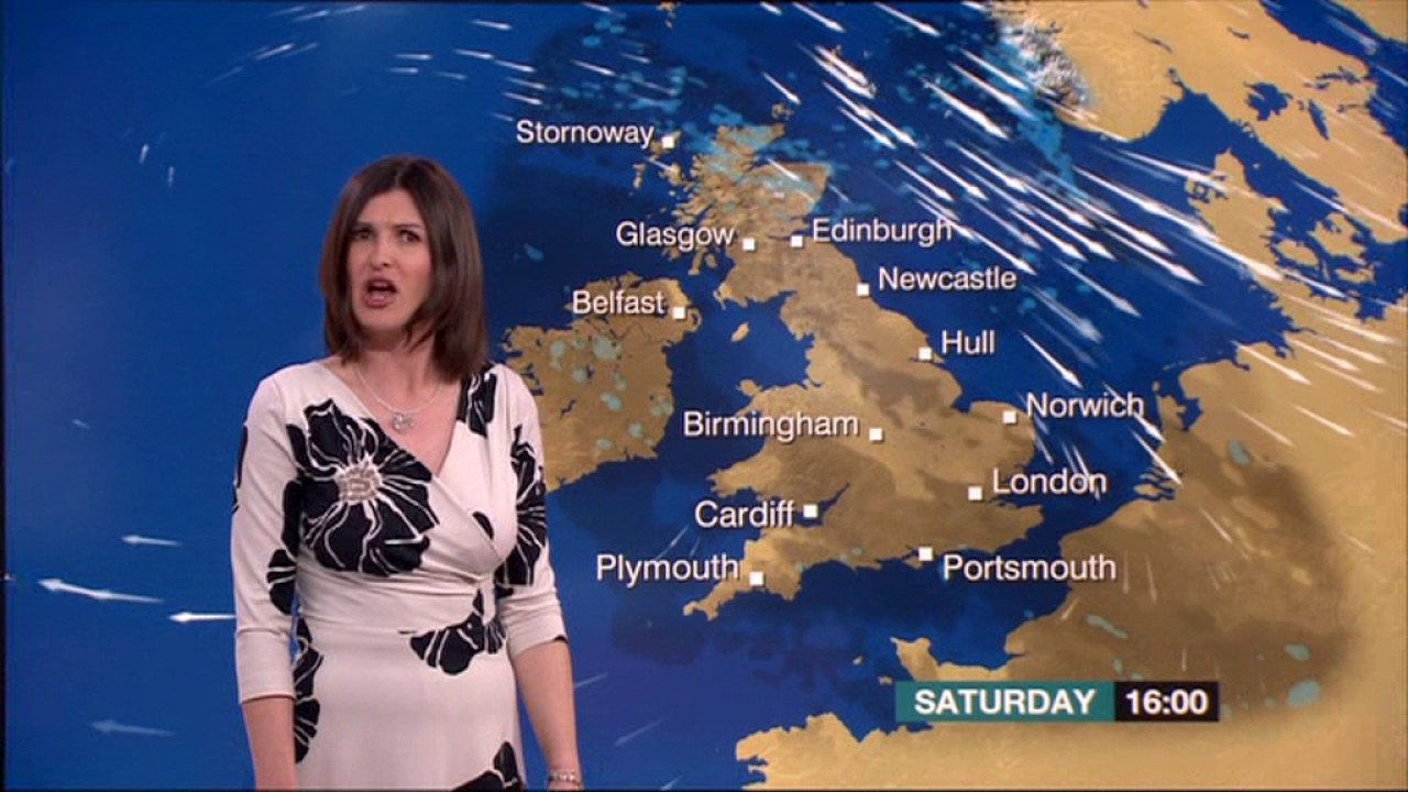 Helen Willetts Evening BBC Weather 2017 04 21 - YouTube