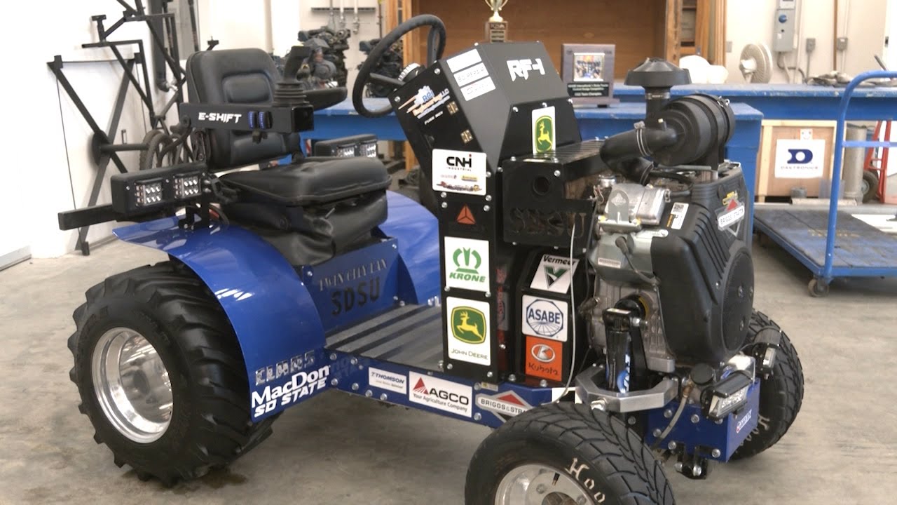 AgweekTV: SDSU Team Wins International Quarter Scale Tractor ...