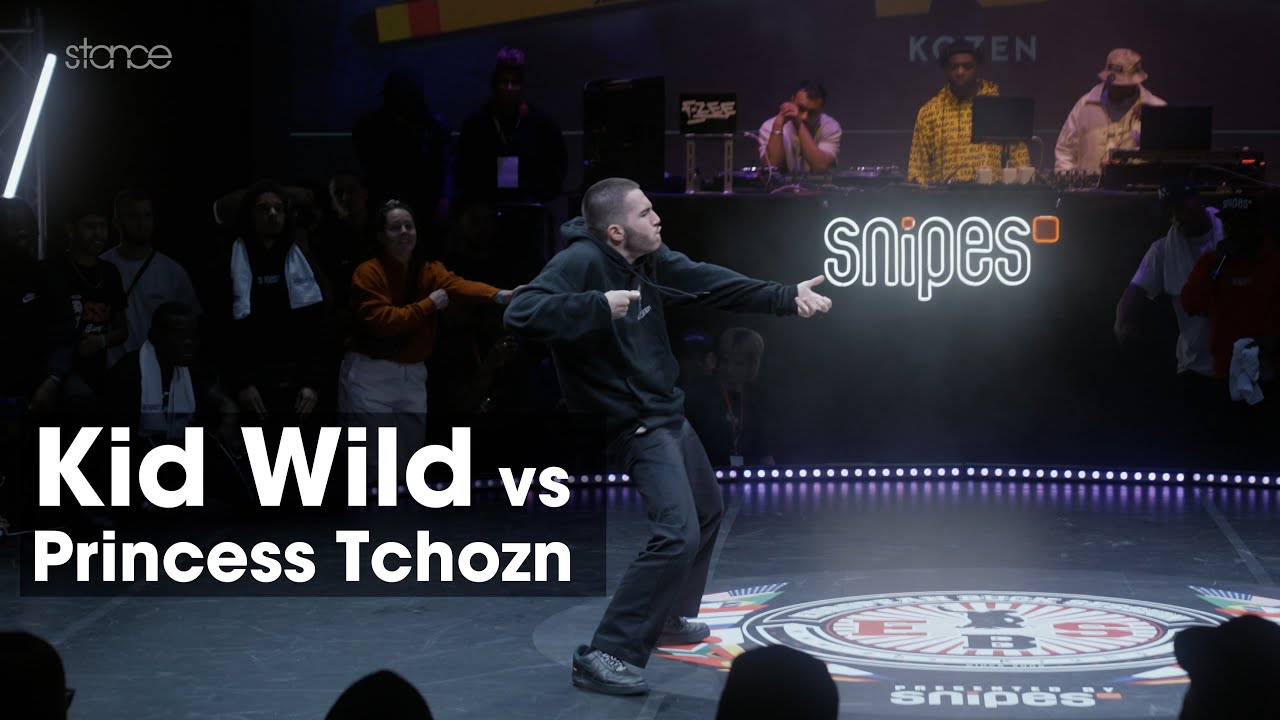 Kid Wild vs Princess Tchozn [Top 4 Junior] // stance // EBS 2022 - YouTube