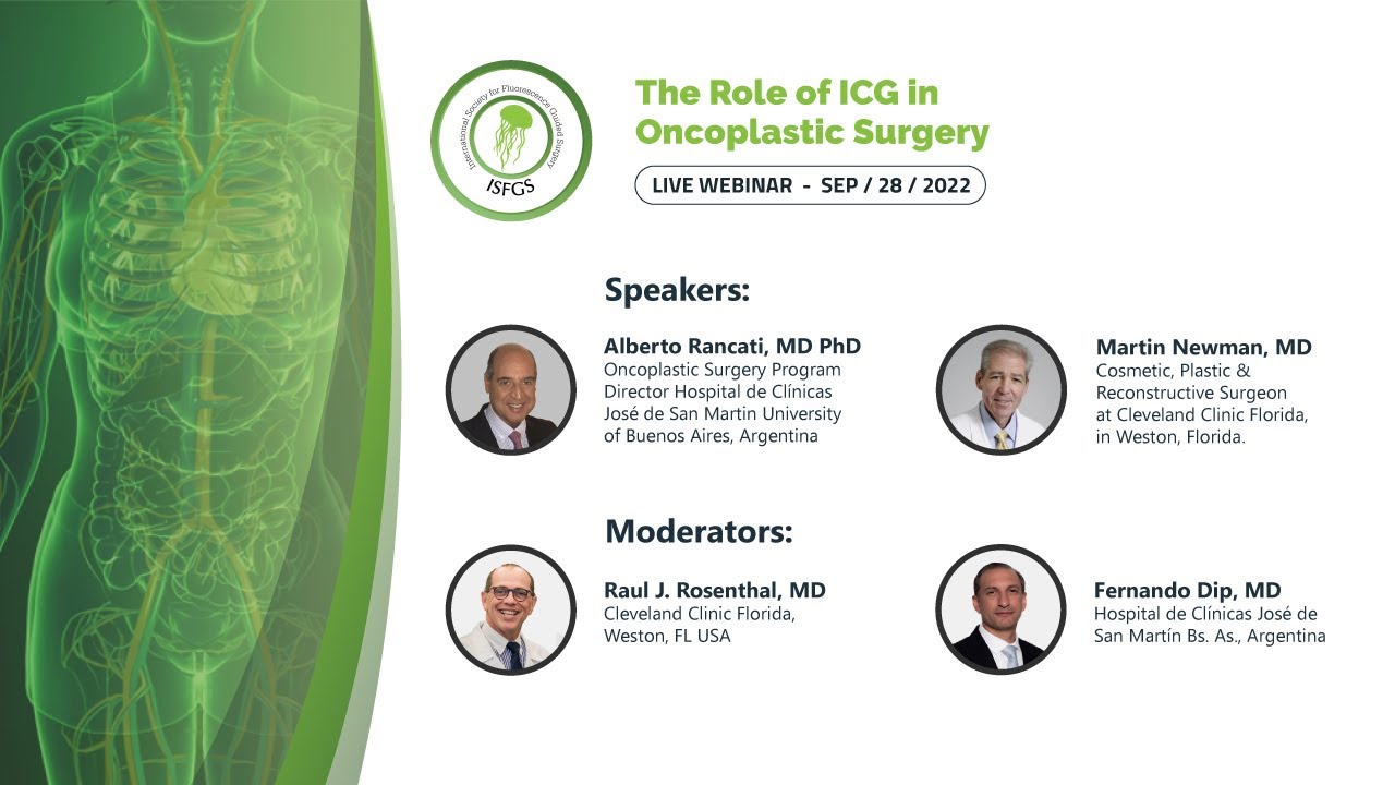 ISFGS Live Webinar: The role of ICG in oncoplastic surgery - YouTube