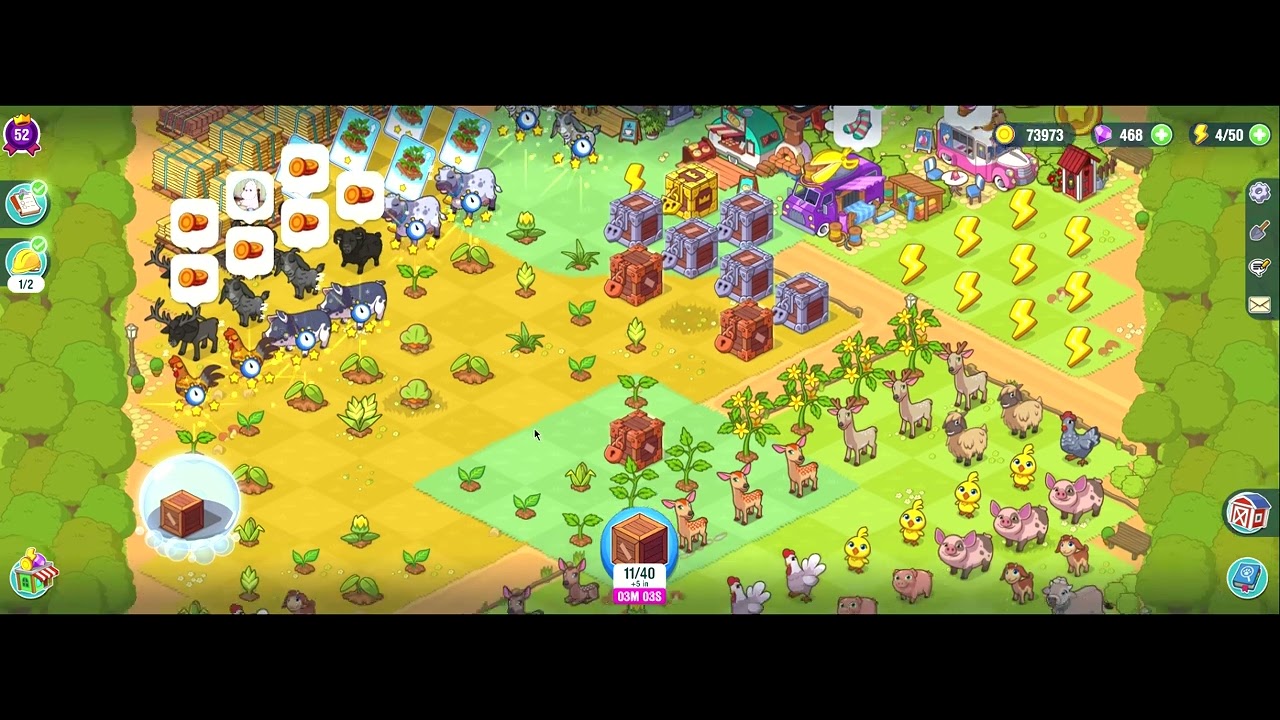 Farm with me! | ASMR Gaming | Farm Merge Valley Level 52 - YouTube