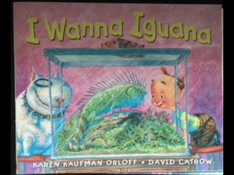 I Wanna Iguana #readaloud #letterwriting #funnystory - YouTube