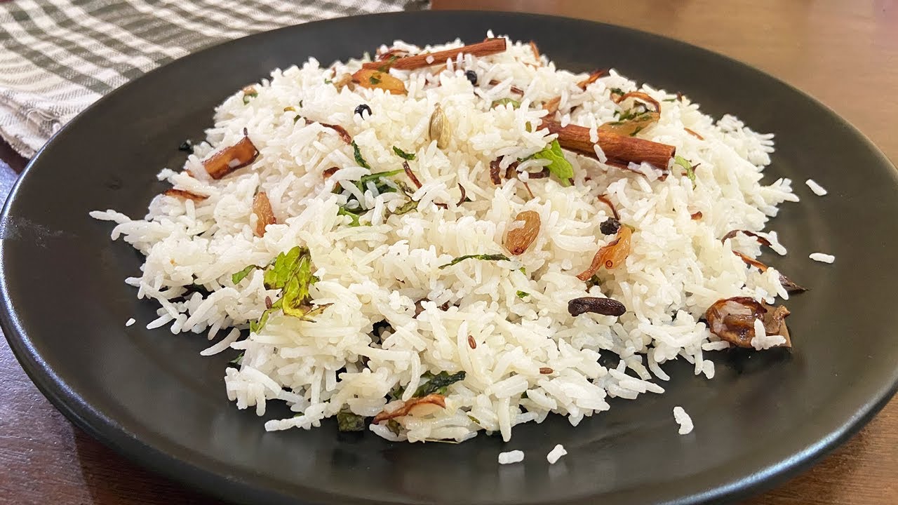 Ghee Rice (Restaurant Style) | Ghee Rice with Whole Spices | One Pot ...