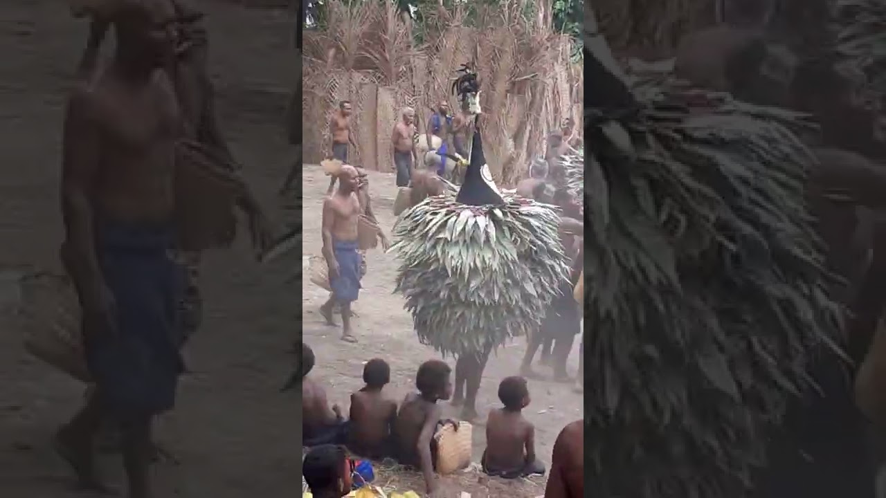 The sacred dukduk society of the Tolai tribe of Rabaul, Papua New ...