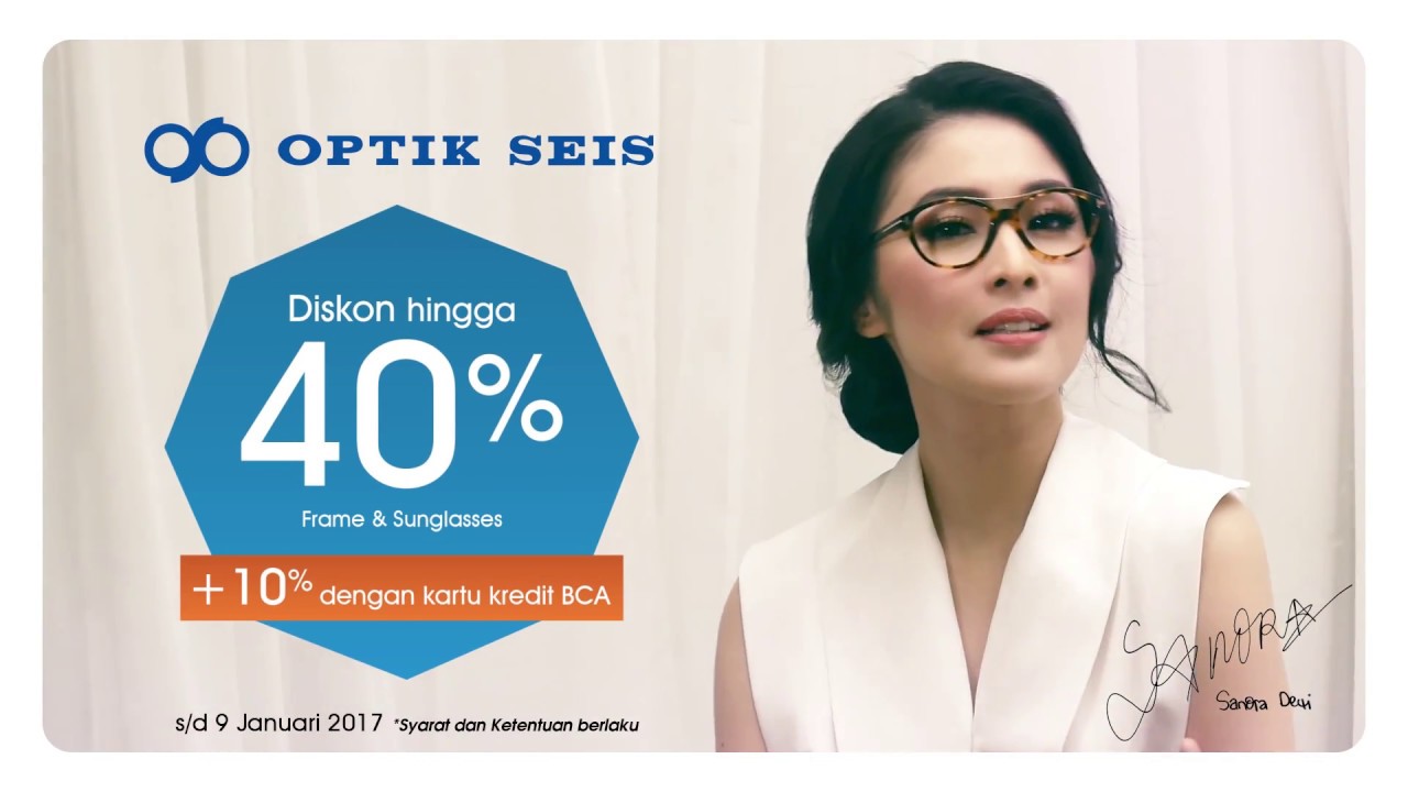 Diskon 40% Frame & Sunglasess Dengan Kartu Kredit BCA - YouTube