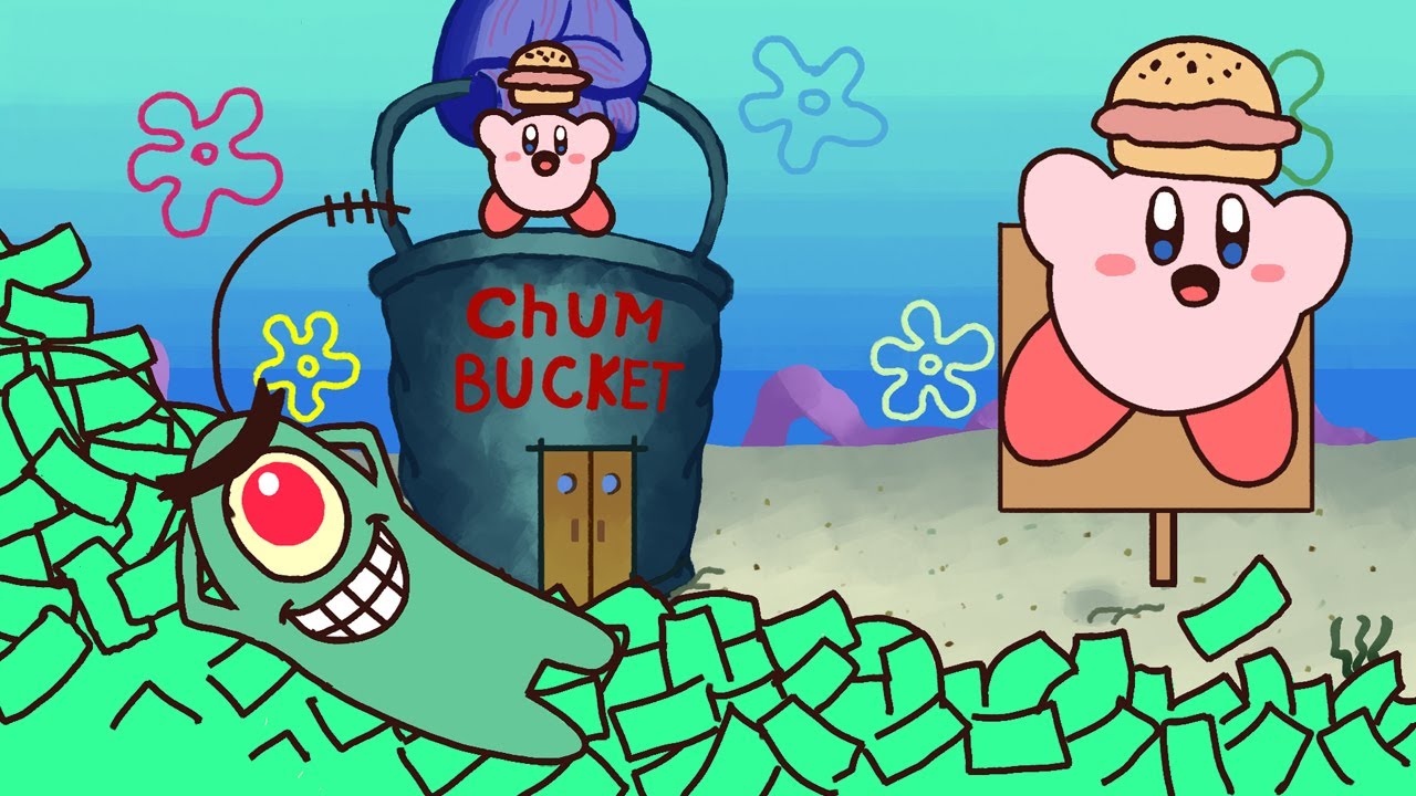 Kirby Animation - Plankton's Dream(spongebob) - YouTube