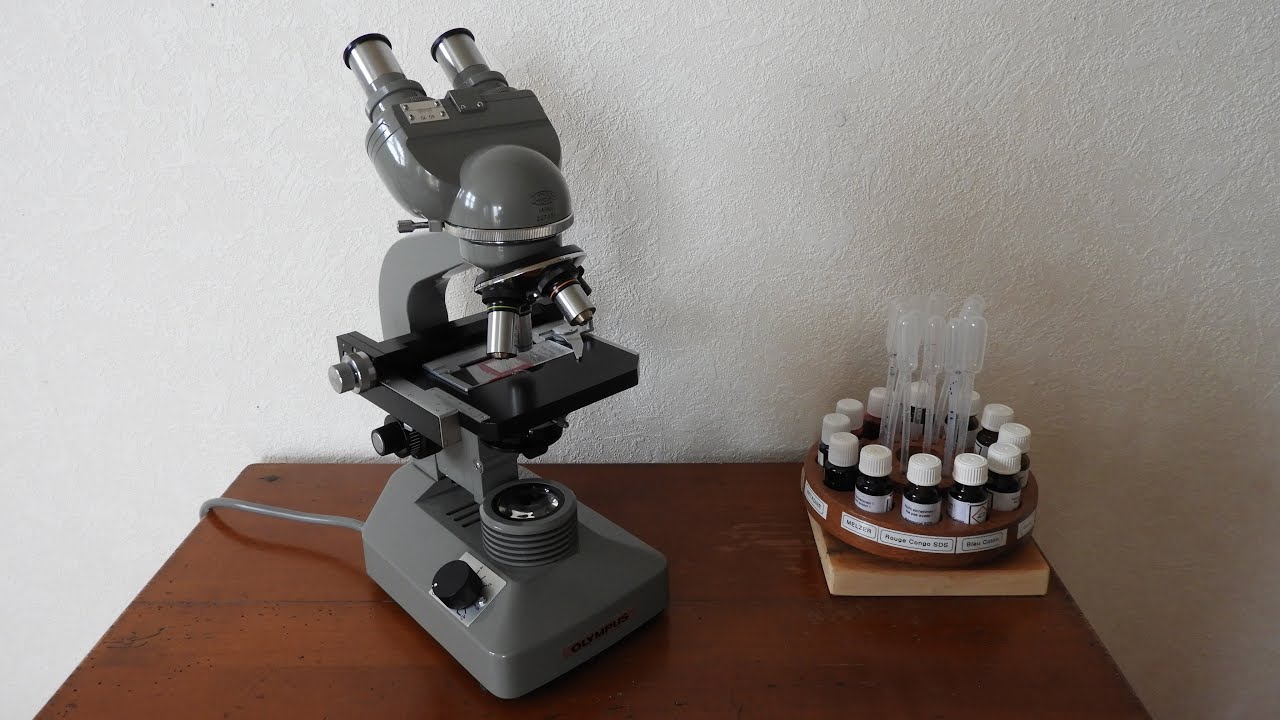 🇨🇭 228 - Révision/réparation complète d’un microscope destiné à la ...