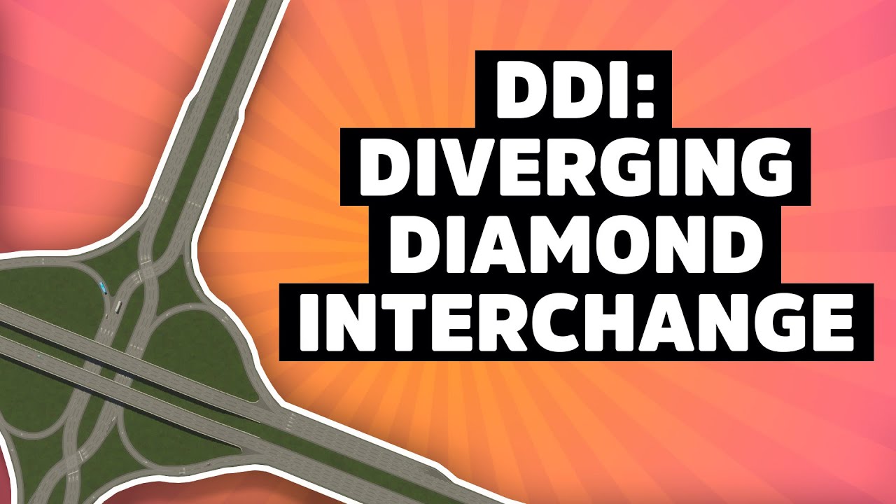 Come costruire una Diverging Diamond Interchange in Cities Skylines 2 ...