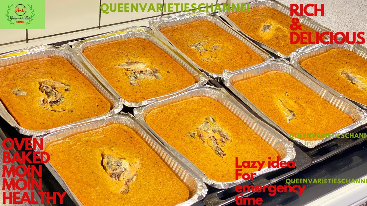 STRESS-FREE MOI-MOI WITH UNPEELED BEANS | NIGERIAN MOIN MOIN RECIPE ...