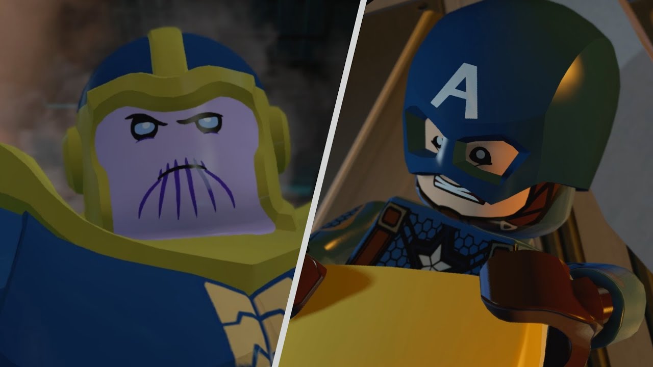 Thanos DESTROYS Captain America - YouTube