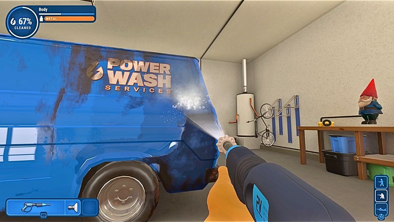 PowerWash Simulator Clean the Van Home Garage - YouTube