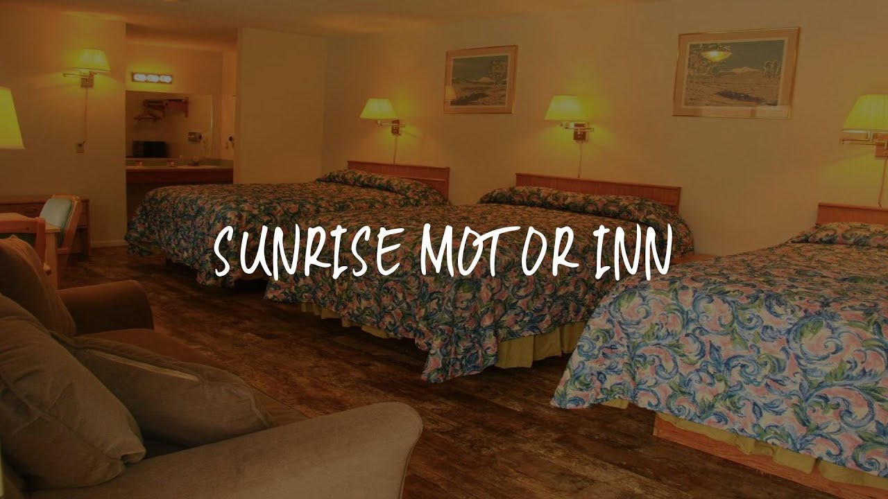 Sunrise Motor Inn Review - Cody , United States of America - YouTube