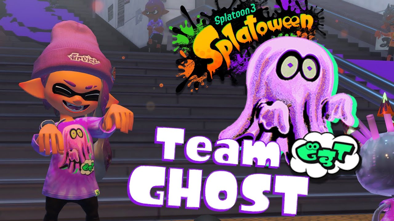 Playing for TEAM GHOST! | Splatoween 2025 - YouTube