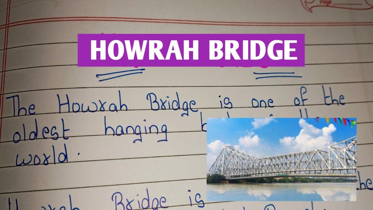15 Lines on Howrah Bridge/ Essay on Howrah Bridge in english/ About ...