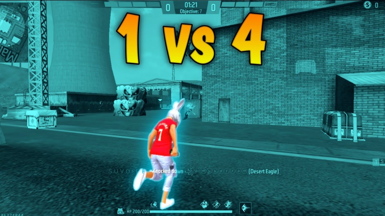 1 vs 4 @NonstopGaming_ - YouTube