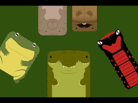 Deeeep.io Crocodile, Snake, Snapping Turtle, Manatee, and Goliath ...
