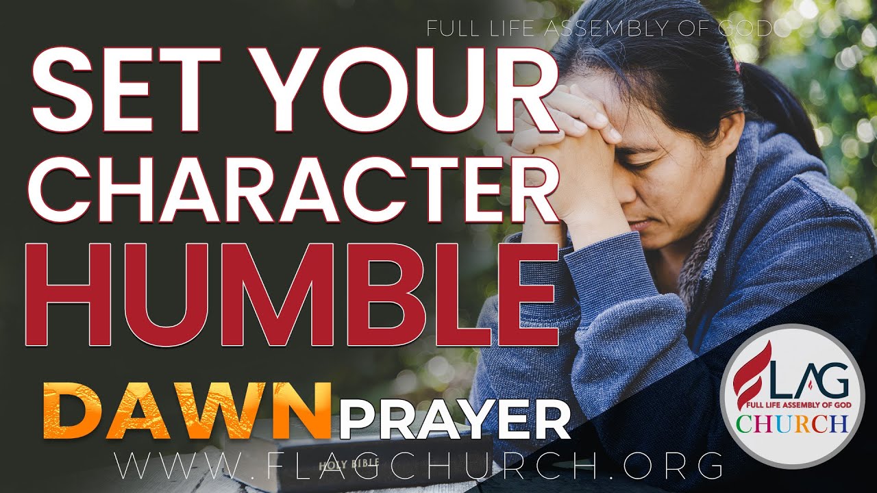 Set your Character | Dawn Prayer | Pas. Solomon Kings | FLAG Church | 5 ...