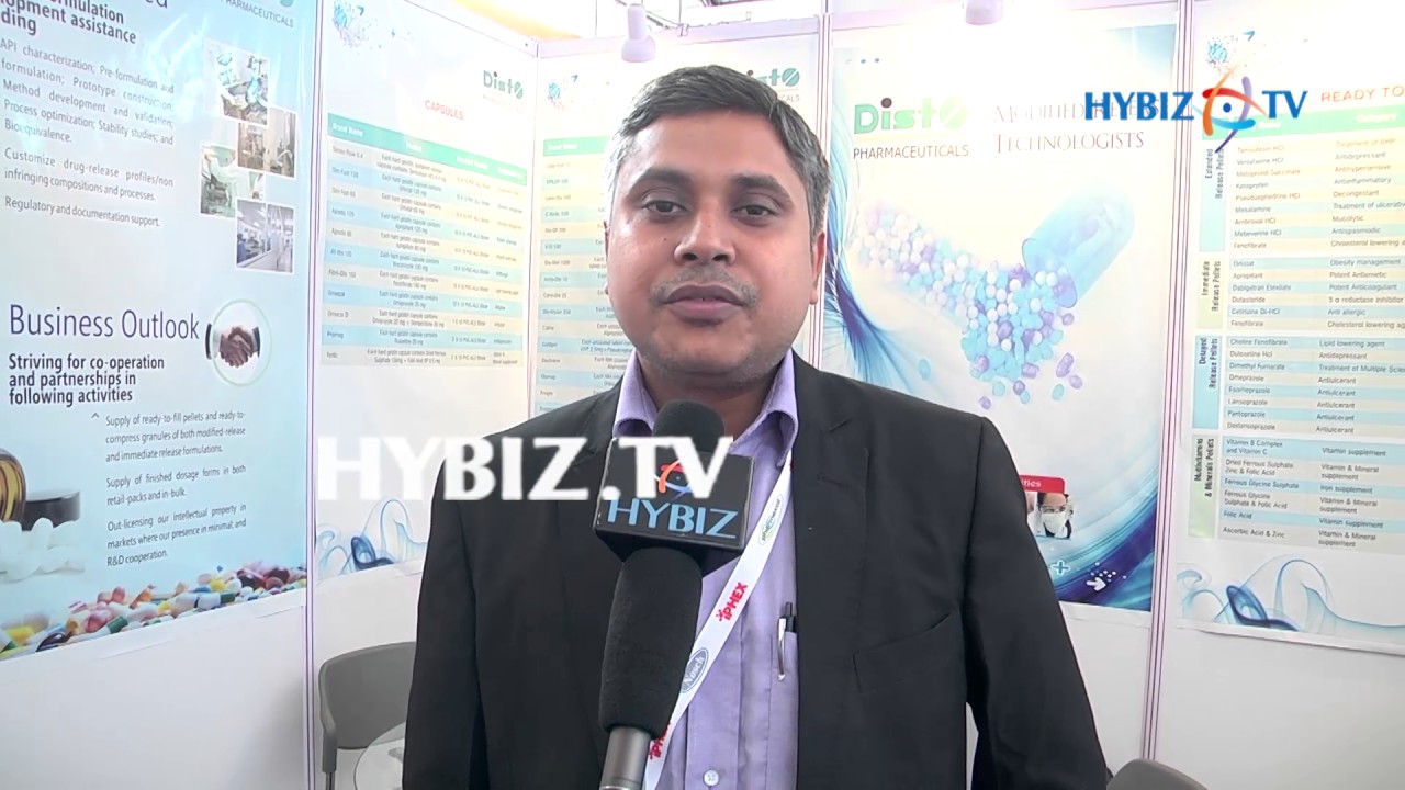 Manas Paul, Disto Pharmaceuticals | IPHEX 2017 Exhibition Hyderabad ...
