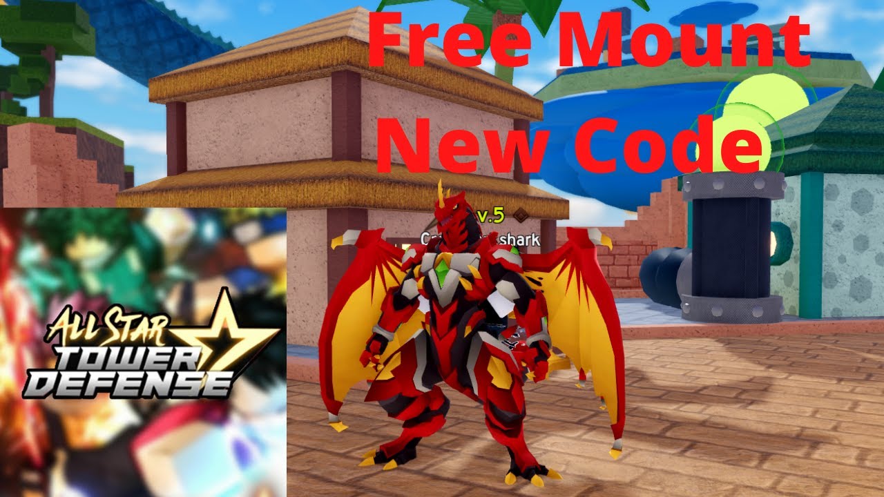 *1 NEW CODE* *DRAGONOID MOUNT* ALL WORKING IN ALL STAR TOWER DEFENSE ...