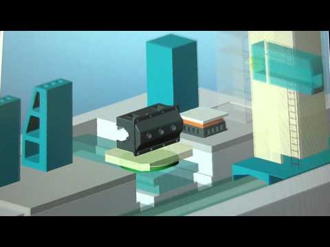 Bohrwerk Union PCR160 Simulation + NC Programmierung - YouTube