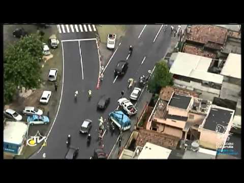 Traslado del Papa a las favelas