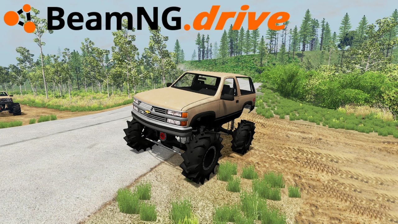 BEAMNG.DRIVE MP | TAHOE MUD TRUCKS HIT THE SWAMP!! - YouTube