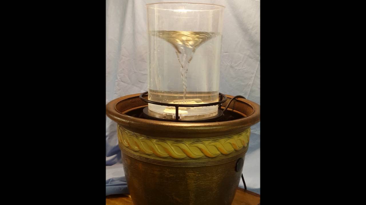 Vortex Water Fountain - YouTube