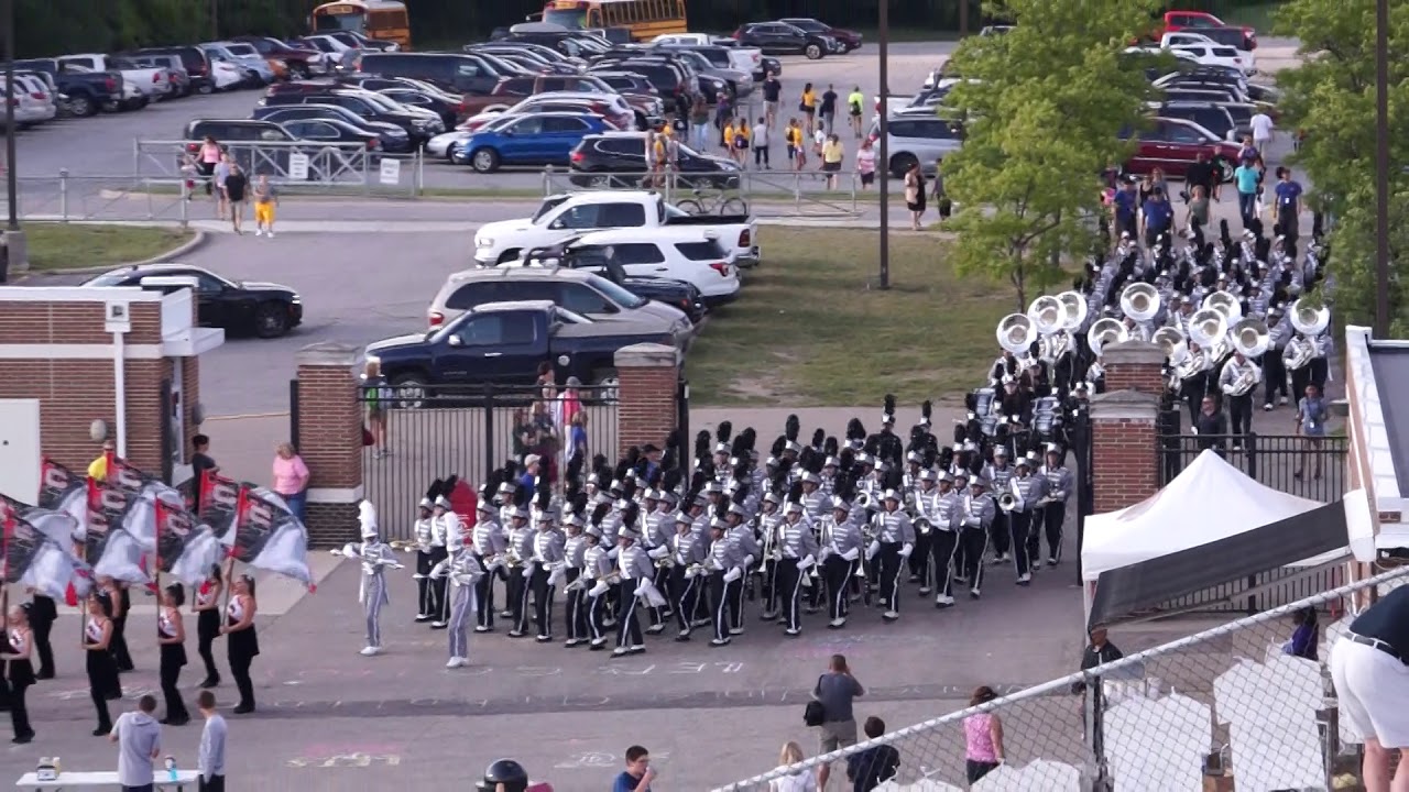 Troy Colt Marching Band - March In, 8/23/18 - YouTube