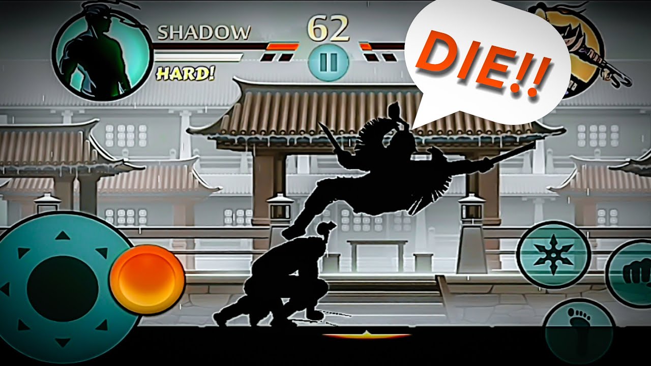 SHADOW VS TIGER HARD BATTLE ! SHADOW FIGHT 2 GAMEPLAY - YouTube